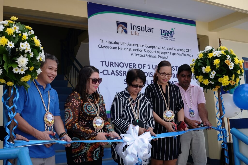 Insular Life Turns Over Disaster Resilient School Building | Insular ...